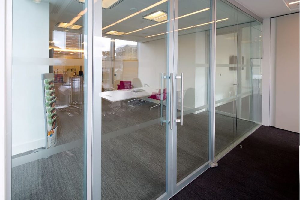 CONTEMPO DOOR DOUBLE GLAZED Up to 46dB Rw - Fusion Partitions